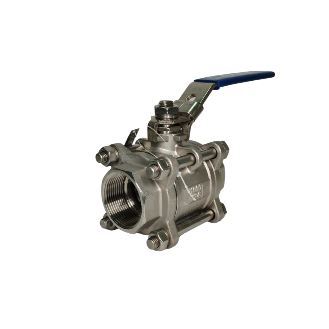 Válvula Esférica Tripartida A° Inoxidable 1000 WOG - Provindus