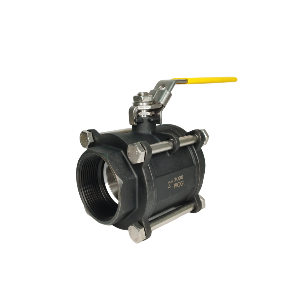 Válvula Esférica Tripartida A° Carbono 1000 WOG - Provindus