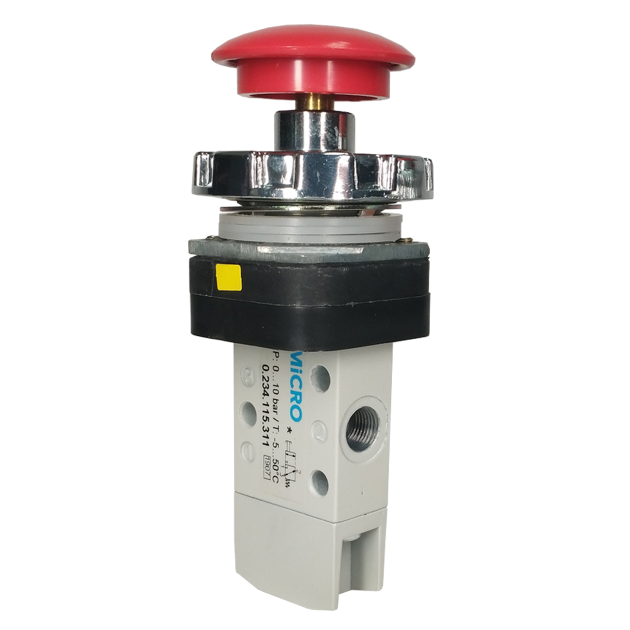 Válvula Neumática Botón tipo Hongo - Provindus